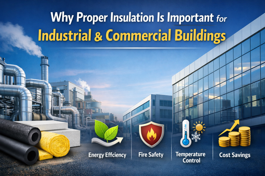 Why Proper Insulation Is Important for Industrial & Commercial Buildings